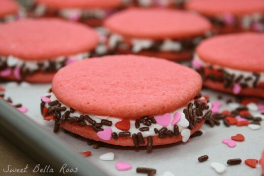Sweetheart Sandwich Cookies: Sweet Bella Roos