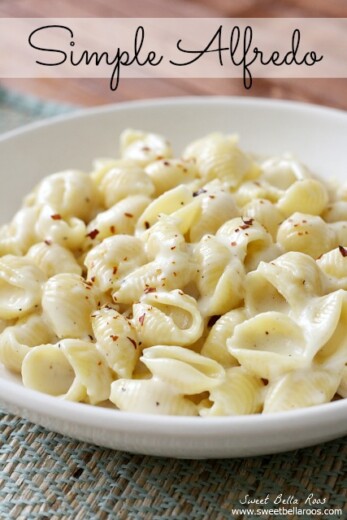 Simple Alfredo Sauce Recipe - Grace and Good Eats