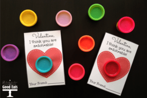 Play-Doh Valentine Free Printable - Grace and Good Eats