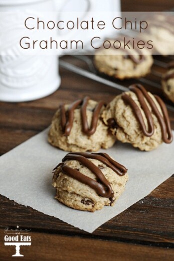 Chocolate Chip Graham Cookies - Grace and Good Eats