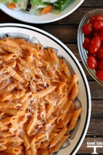 Two Timin' Penne Pasta - Grace and Good Eats