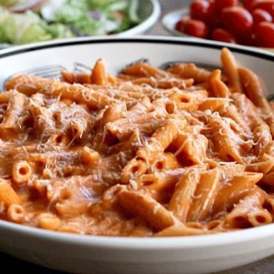 Two Timin' Penne Pasta - Grace and Good Eats