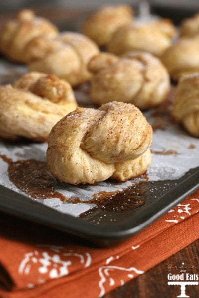 Pumpkin Spice Knots - Grace and Good Eats