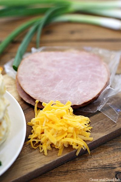 Savory Pancakes Recipe (Ham & Cheese!) - Grace and Good Eats