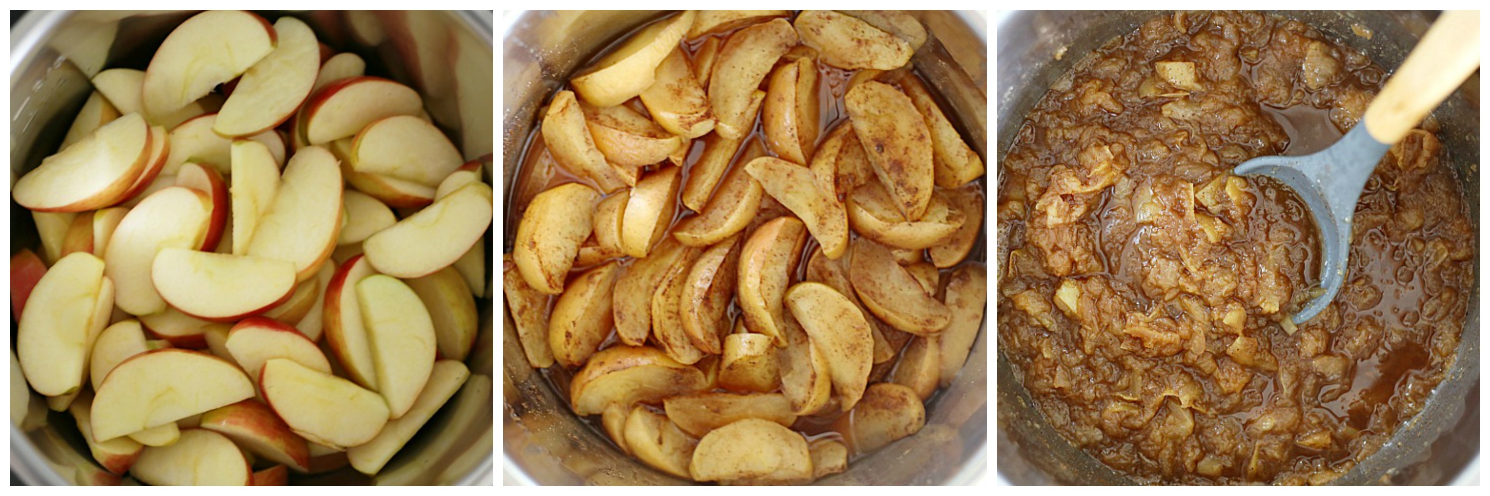 Chai Spiced Chunky Applesauce - Grace and Good Eats