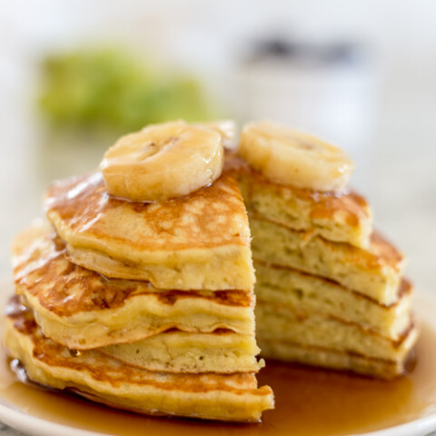 3 Ingredient Pancakes - Grace and Good Eats