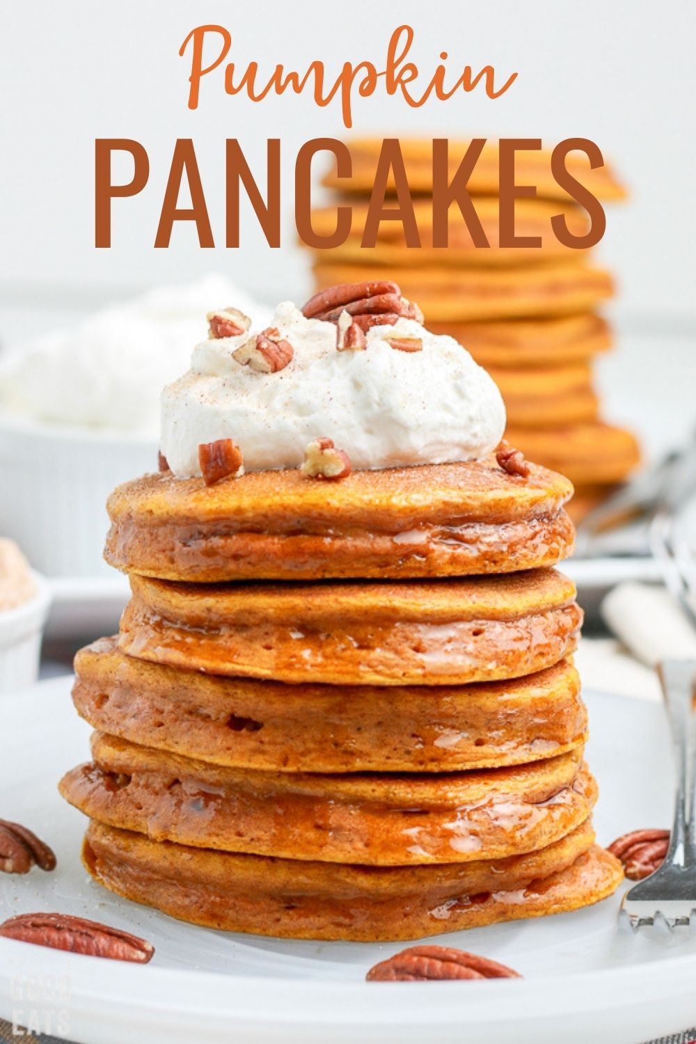 Pumpkin Pancake Recipe - Grace and Good Eats